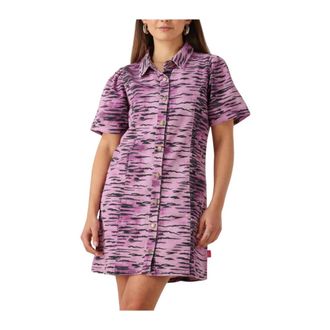 Harper & Yve Lila Mini Kleid Sarah-Dr - - Dresses - Damen - Lila - XS