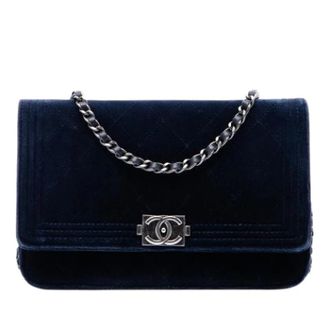 Chanel Pre-owned Wallet on Chain - - Pre-owned - Damen - Blau - ONE SIZE