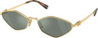 Miu Miu Damen, Accessories, Gelb, 56 MMGr&ouml;&szlig;e