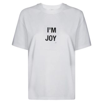 Victoria Beckham Femme, Tops, Blanc, Taille: 42 FR T-Shirt IM JOY