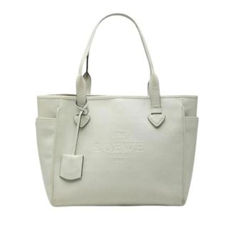Loewe Sac cabas port&eacute; &eacute;paule Pre-owned - Femme - Pre-owned - Blanc - Taille: ONE Size