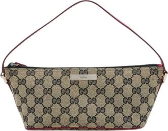 Gucci Sac bandouli&egrave;re mini Pre-owned - Femme - Pre-owned - Beige - Taille: ONE Size