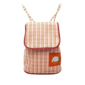 Herm&egrave;s Pre-owned Baumwollrucksack - - Pre-owned - Damen - Orange - ONE SIZE