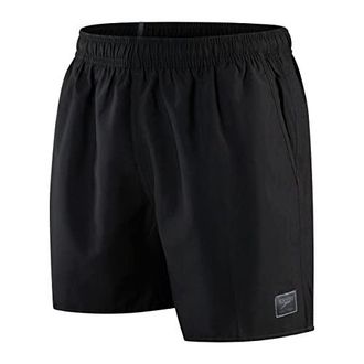 Speedo Plus Size Essential 16 Short de Bain Homme, Noir, 46