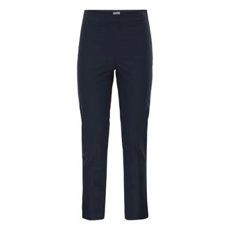 Brunello Cucinelli Femme, Pantalons, Bleu, Taille: 34 FR Pantalon Capri en Twill de Coton avec Collier