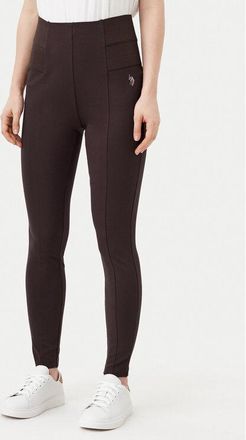U.S.Polo Association Leggings WUP0053 Braun Slim Fit