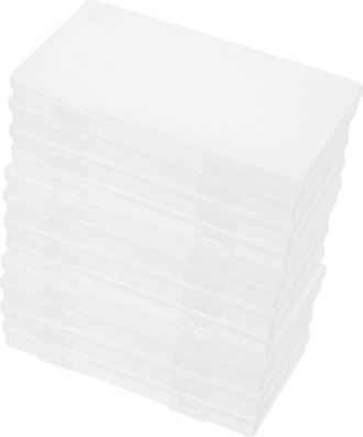 Lurrose 20 St&uuml;ck Perlen Aufbewahrungsbeh&auml;lter Kleine Perlen Organizer Boxen Beh&auml;lter Mini Aufbewahrungsboxen Aus Durchsichtigem Kunststoff