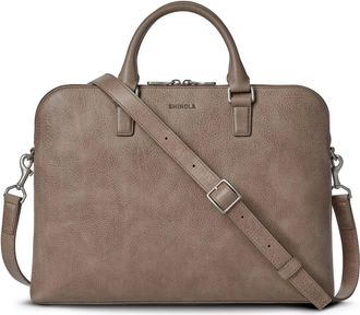 Shinola porte-documents en cuir - Marron