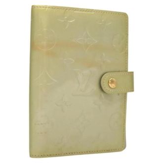 Louis Vuitton Pre-owned Cuir accessoires-de-bureau - Femme - Pre-owned - Vert - Taille: ONE Size