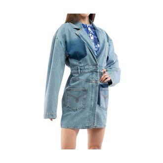 Moschino Femme, Robes, Bleu, Taille: 38 FR Robe