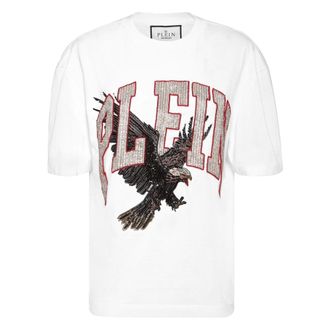 Philipp Plein Damen, Oberteile, Wei&szlig;, SGr&ouml;&szlig;e