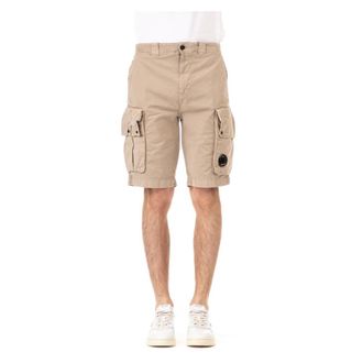 C.P. Company Beige Cargo Shorts - - Shorts - Herren - Beige - XS