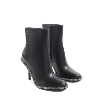 Alexander Wang Bottines en cuir &agrave; strass
