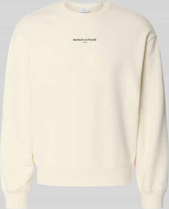 Maison Kitsun&eacute; Hoodie aus Baumwoll-Mix