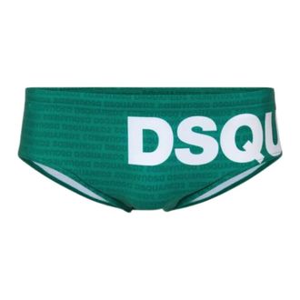Dsquared2 Homme, Maillots de bain, Vert, Taille: M Maillot Bain Brief Vert