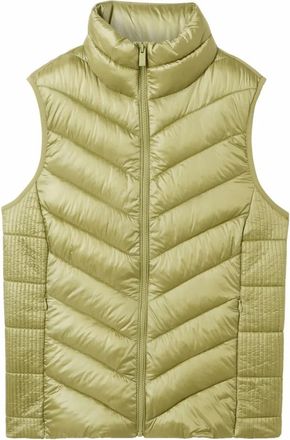 Tom Tailor Leichte Steppweste - - Jackets - Damen - Gr&uuml;n - XS