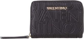 Valentino Porte-Monnaie Pansy Zip Around Wallet Nero Noir