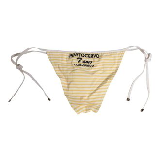 Dolce & Gabbana Tie Side Logo Bikini Bottom - - Swimwear - Damen - Mehrfarbig - S