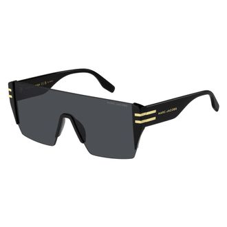 Marc Jacobs Schwarzgold/Dunkelgraue Sonnenbrille - - Accessories - Herren - Schwarzk - ONE SIZE