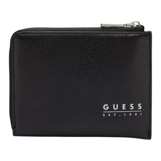 Guess Madrid Mini Geldb&ouml;rse - - Accessories - Herren - Schwarzk - ONE SIZE