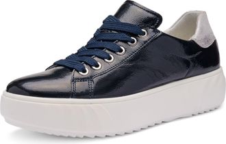 Ara Damen Monaco Sneaker, BLAU,Dusty, 42 EU Weit