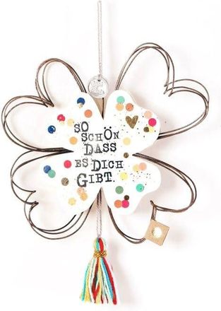 Good old Friends Kleeblattornament Schön, DASS es Dich gibt