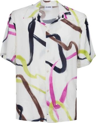 Les Hommes Homme, Chemises, Multicolore, Taille: XL Bowling Shirt