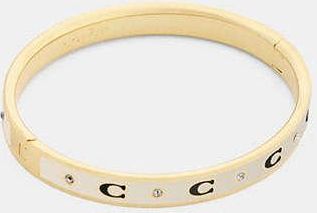 Coach Repeated C Armreif Mit Scharnierverschluss