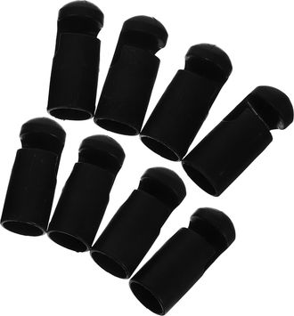 Aboofan 8 Stück Trampolin Ersatzteile Kunststoff Stangenkappen Trampolin Netz Pfosten Abdeckungen Sicherer Halt Einfache Montage für Reparatur und Installatio