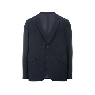 Saison 1865 Wollanzugjacke - Blau