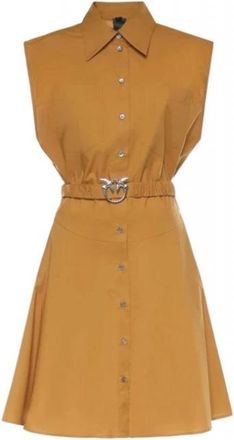 Pinko Pinko, Femme, Robes, Brun, Taille: 40 FR Pinko - Robes
