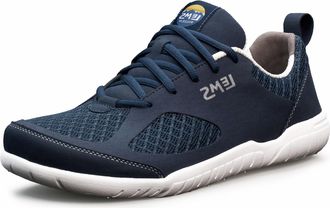Lems Shoes Primal 3 - Herren Hybrid Sneaker/Barfu&szlig;schuh mit breiter Zehenbox, Flexibler Au&szlig;enohle und ged&auml;mpfter Kork-Einlage (Eclipse, EU Schuhgr&ouml;&szlig;ensystem, Erw
