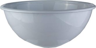 Riess 0465-033, Obst- und Salatsch&uuml;ssel 26, CLASSIC-WEISS, Durchmesser 26 cm, H&ouml;he 12.0 cm, Inhalt 4.0 Liter, Emaille, wei&szlig;, Induktion