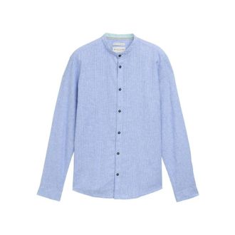 Tom Tailor Freizeithemden - - Shirts - Herren - Blau - 2XL
