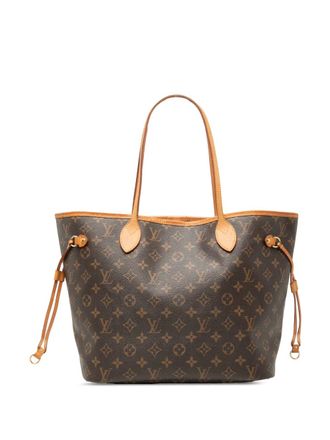 Louis Vuitton 2018 Monogram Neverfull MM tote bag - Marron