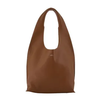 A.P.C. Le Neige Clou Shoulder Bag - Brown