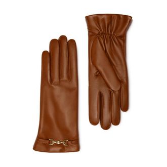 Isabel Bernard Honor&eacute; Marcelia Ziegenlederhandschuhe - - Accessories - Damen - Braun - 6 1/2 IN
