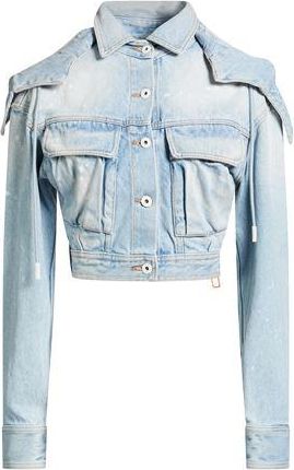 Off-white MANTEAUX - Manteaux en jean sur YOOX.COM