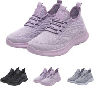 Generic Baskets athl&eacute;tiques pour femme - Chaussures de course &agrave; lacets - L&eacute;g&egrave;res et respirantes - Chaussures de tennis antid&eacute;rapantes - Pour le jogging, le fi