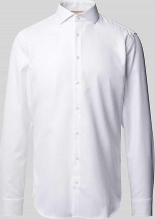 Jake*s Slim Fit Business-Hemd mit Haifischkragen