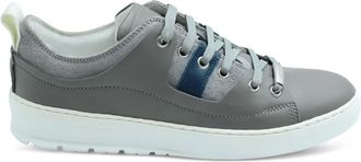 Dior baskets &agrave; plaque logo - Gris