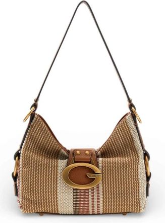 Guess Femme, Sacs, Brun, Taille: ONE Size Camden Shoulder Bag