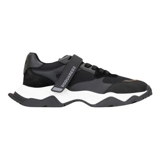 Dsquared2 Herren Schn&uuml;rschuhe mit Klettverschluss - - Shoes - Herren - Schwarzk - 45 EU