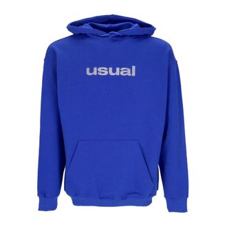Usual Blaue Leichte 3D Hoodie Sweatshirt - - Sweatshirts & Hoodies - Herren - Blau - S
