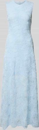 Rotate Maxikleid mit floralen Allover-Details