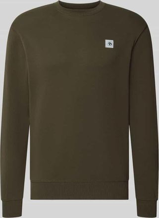 Scotch & Soda Sweatshirt mit Label-Patch