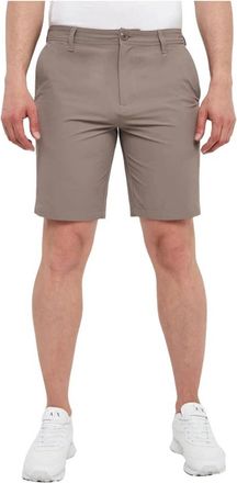 A|X Armani Exchange Homme, Shorts, Beige, Taille: W31 Bermuda en Gabardine Stretch
