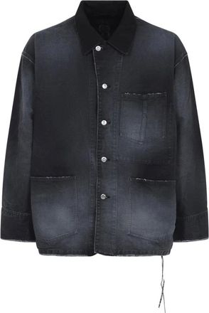 MASTERMIND WORLD Homme, Vestes, Noir, Taille: M Mw26Se1Bl003006 Veste utilitaire