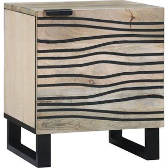 vidaXL Nachttische Natur 40 x 33.5 x 46 cm Vidaxl