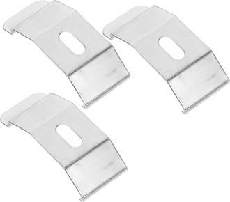 Garneck 3 Stück Jalousien Zubehör Befestigung Lamellen Vorhanghalterung Vorhang Lamellenhalterung Werkzeuge Louver Fixation Halterungen Vorhanghalterung Unter